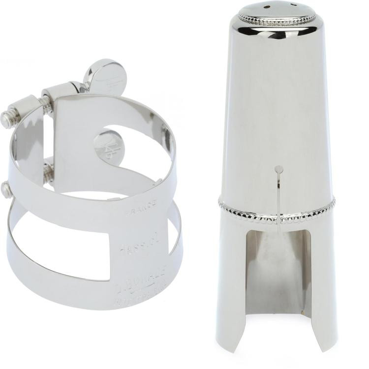 Bonade 22553U Inverted Bass Clarinet Ligature with Cap - Nickel-plated ...