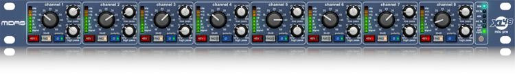 Midas XL48 8-channel Microphone Preamp | Sweetwater
