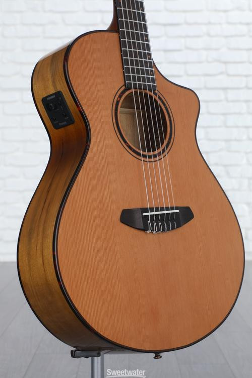 Breedlove ECO Pursuit Exotic S Concert CE Nylon String Acoustic ...