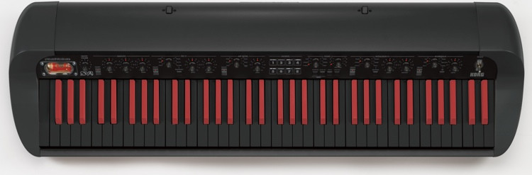 Korg SV-1 73 - Black/Red Reverse Keys Limited Edition | Sweetwater