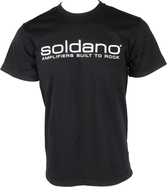 Soldano "Amplifiers Built To Rock" T-shirt - X-Large | Sweetwater
