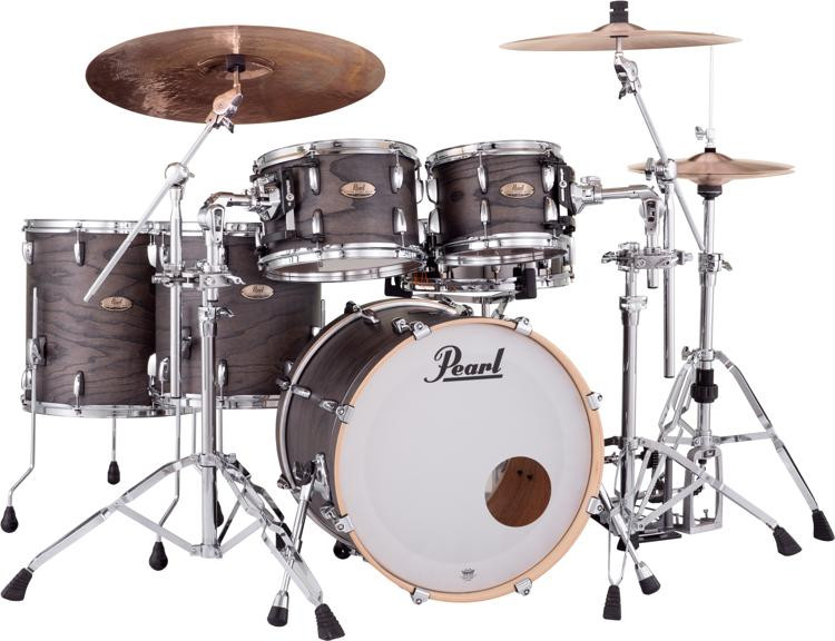 Pearl Session Studio Select STS905XP/C 5-piece Shell Pack - Black Satin ...