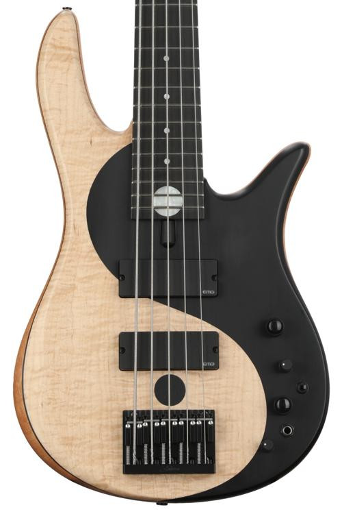 Fodera Yin Yang 5 Standard Bass Guitar - Blister Maple with 17.5mm ...