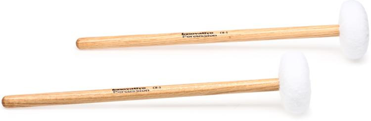 Innovative Percussion CB-5 Concert Bass Drum Mallet - Rollers - Pair ...