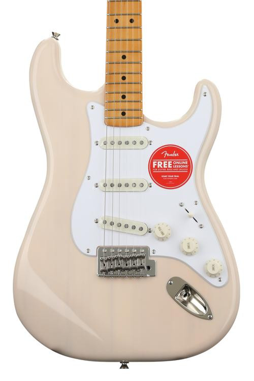 Squier Classic Vibe '50s Stratocaster - White Blonde | Sweetwater