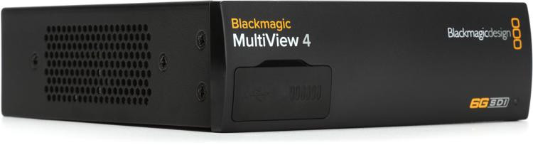Blackmagic Design MultiView 4 Monitoring Box | Sweetwater