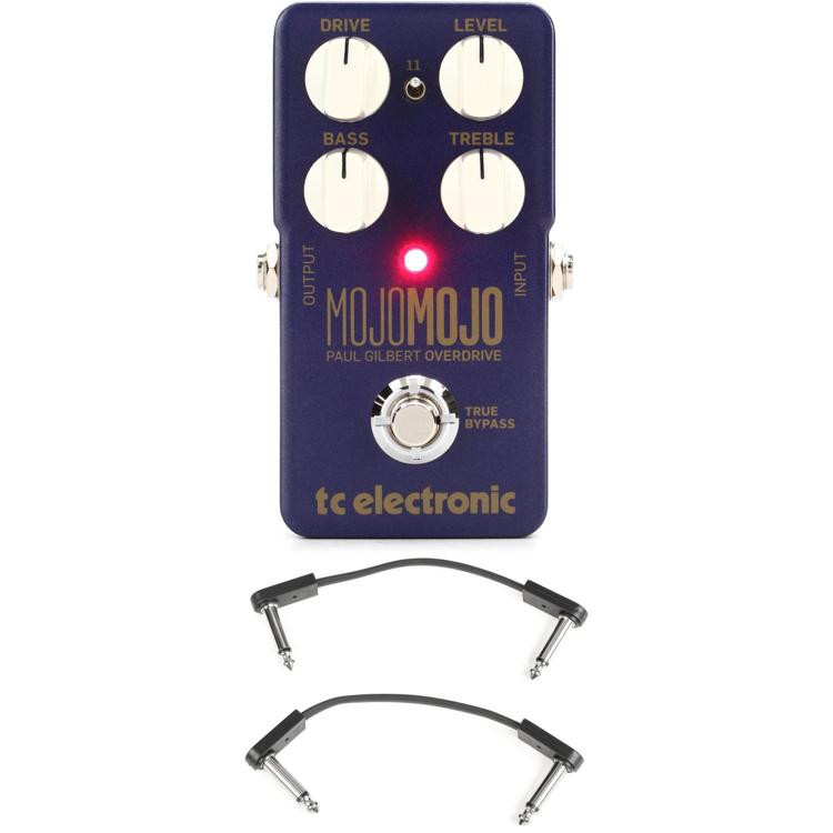 TC Electronic MojoMojo Overdrive Pedal with 3 Patch Cables - Paul ...