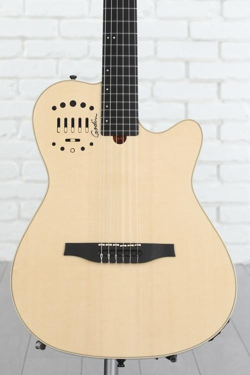 Godin MultiAc Nylon Deluxe Acoustic-electric Guitar - Natural | Sweetwater