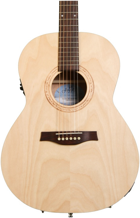 Seagull Guitars Excursion Natural Folk SG Isys+ - Natural | Sweetwater