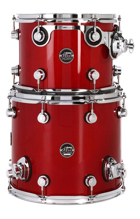 DW Performance Series 2-piece Tom Pack - Candy Apple Red | Sweetwater