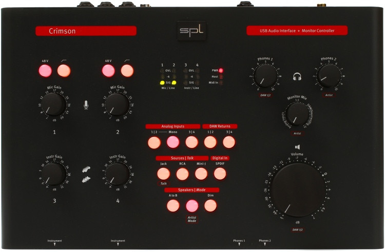 SPL Crimson - USB Interface (Black) | Sweetwater