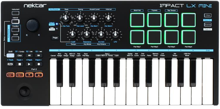 Nektar Impact LX Mini 25-key Keyboard Controller | Sweetwater