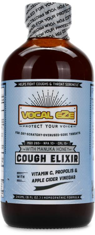 Vocal Eze MHE8500 Manuka Honey Cough Elixir - 8 oz. | Sweetwater