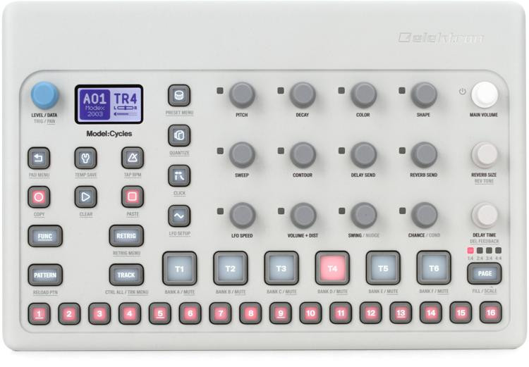 Elektron Model:Cycles 6-track FM Based Groovebox | Sweetwater