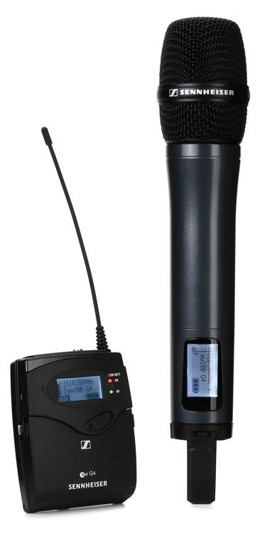 Sennheiser EW 135P G4 Portable Wireless Handheld Microphone System - A ...