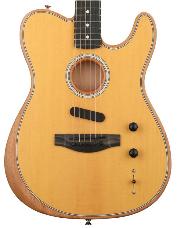 Fender Acoustasonic Telecaster - Butterscotch - Sweetwater Exclusive