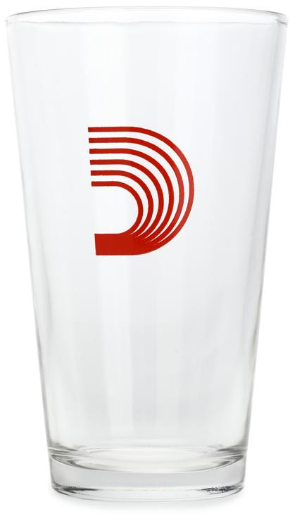 D'Addario D-mark Logo Pint Glass | Sweetwater
