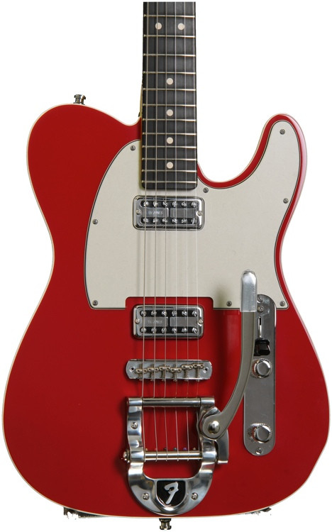 Fender Custom Shop Double TVJ Telecaster with B-5 Bigsby - Dakota Red ...
