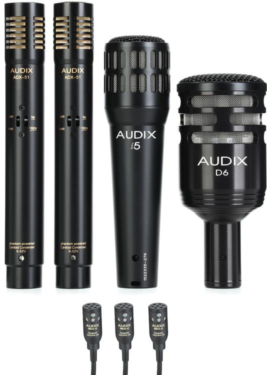Audix DP7MICRO 7-piece Drum Microphone Package | Sweetwater