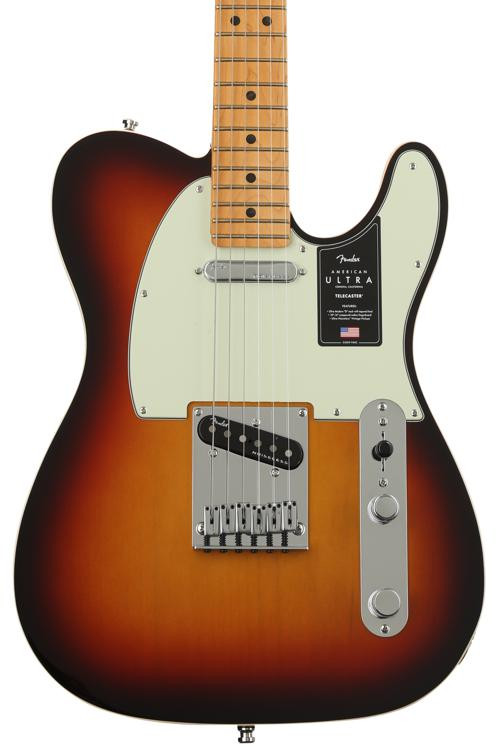 Fender American Ultra Telecaster - Ultraburst with Maple Fingerboard ...