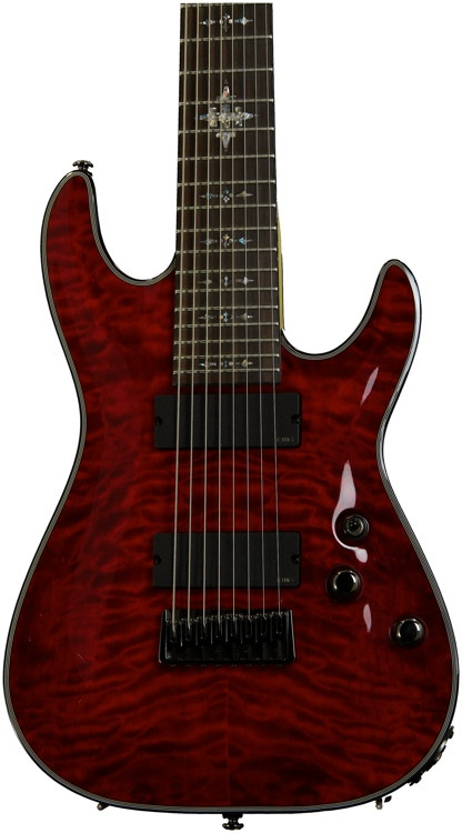 Schecter Damien Elite-8 - Crimson Red | Sweetwater