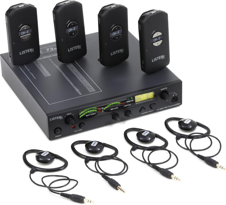 Listen Technologies LS-55 Listen iDSP Prime Level III Stationary RF ...