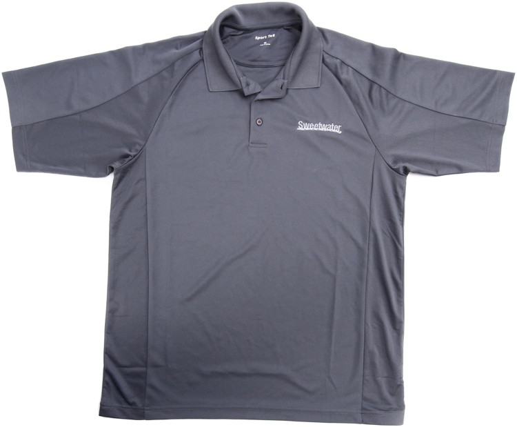Sweetwater Men's Polo - Gray, Large