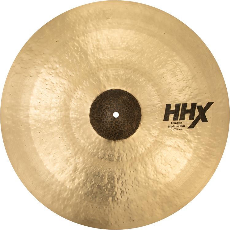 Sabian 22-inch HHX Medium Ride Cymbal - Brilliant Finish | Sweetwater