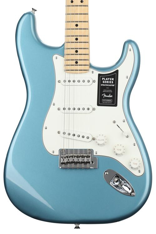 Fender Player Stratocaster - Tidepool with Maple Fingerboard | Sweetwater