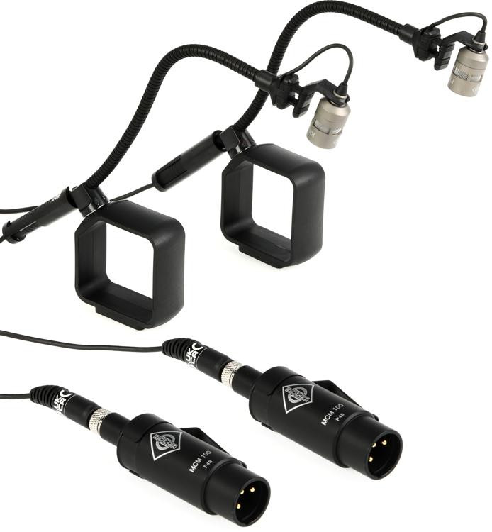 Neumann MCM 114 Set Miniature Clip Mic System for Stereo Piano | Sweetwater