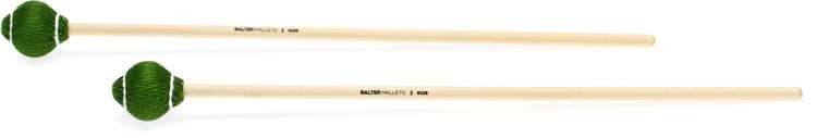 Balter Pro Vibe Medium-hard Vibraphone Mallets - Green Cord - Birch ...