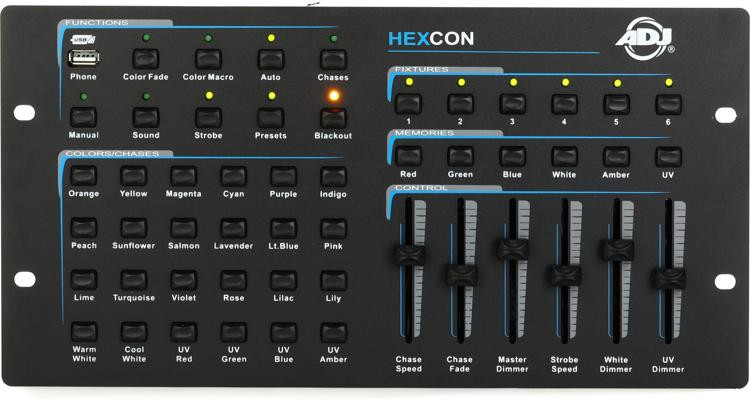 ADJ Hexcon Lighting Controller for HEX Series | Sweetwater