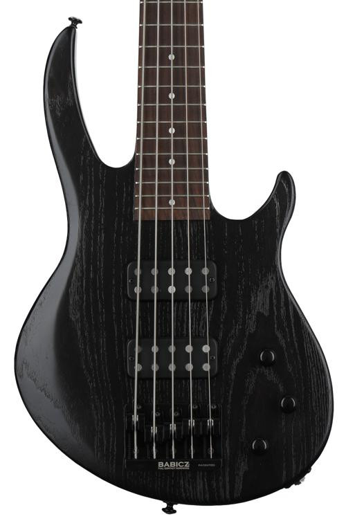 Gibson EB Bass 5 String 2018 - Satin Trans Black | Sweetwater