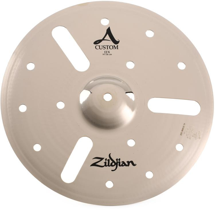 Zildjian 14 inch A Custom EFX Crash Cymbal Reviews | Sweetwater