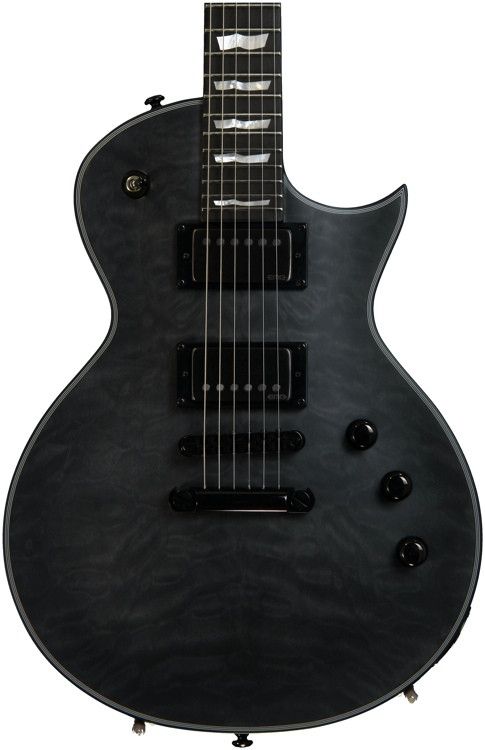 ESP LTD Eclipse 40th Anniversary - See Thru Black Satin | Sweetwater