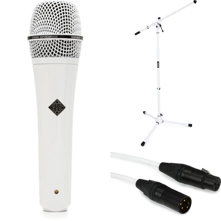 Telefunken M80 Supercardioid Dynamic Handheld Vocal Microphone Bundle ...