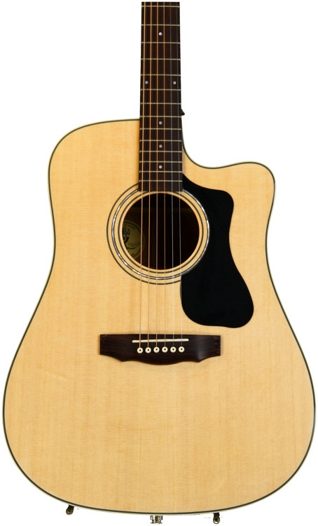 Guild D-140 CE Dreadnought Acoustic-electric Cutaway - Natural | Sweetwater