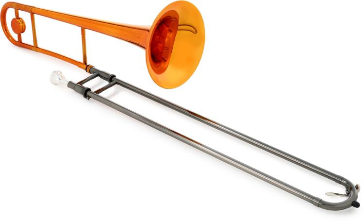 Victory Musical Instruments Crown Series Jazz Trombone - Dark Orange ...