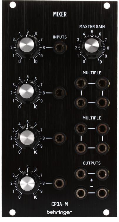 Behringer CP3A-M Mixer - Analog Mixer/Utility Eurorack Module Reviews | Sweetwater
