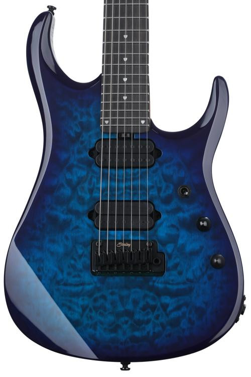 Sterling By Music Man John Petrucci Dimarzio JP157DQM 7-string Electric ...
