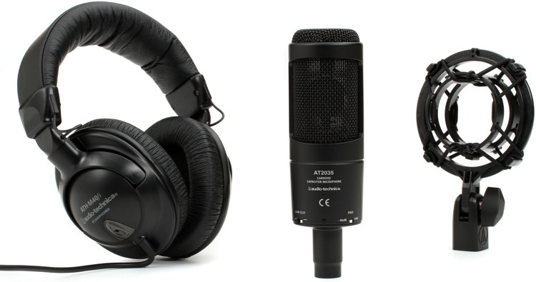 Audio-Technica AT2035 with ATH-M40fs - Bundle Reviews | Sweetwater