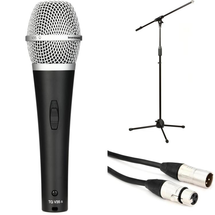 Beyerdynamic TG V35 S Supercardioid Dynamic Vocal Microphone with Stand ...