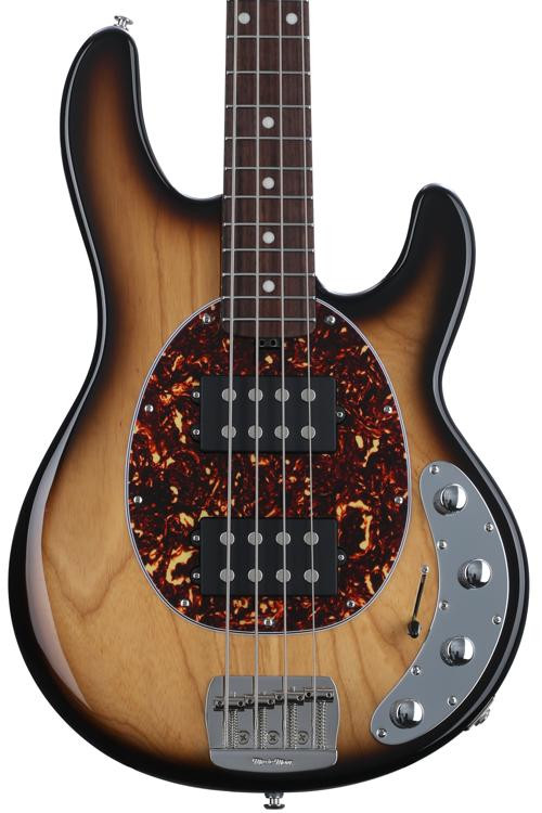 Ernie Ball Music Man StingRay Special HH Bass Guitar - Burnt Ends with ...