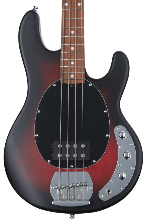 Sterling By Music Man StingRay RAY4 Bass Guitar - Ruby Red Burst Satin ...