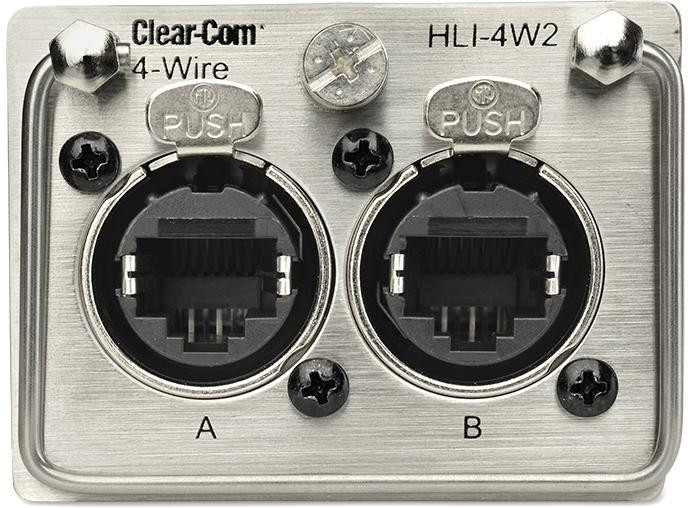Clear-Com HelixNet HLI-4W2 4-wire Interface Module | Sweetwater