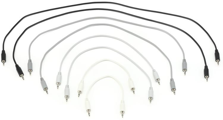 Moog RES-CABLE-SET-14 Modular Patch Cables - Assorted Lengths, 8-pack ...