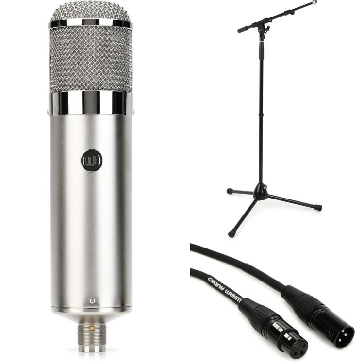 Warm Audio WA47 Large-diaphragm Tube Condenser Microphone Bundle with ...