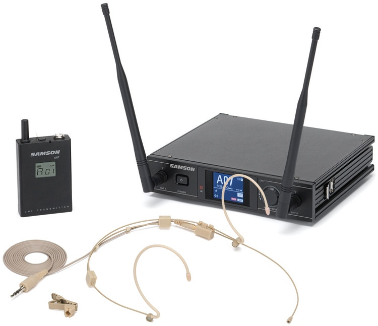 Samson Synth 7 DE50 Double Earset System | Sweetwater