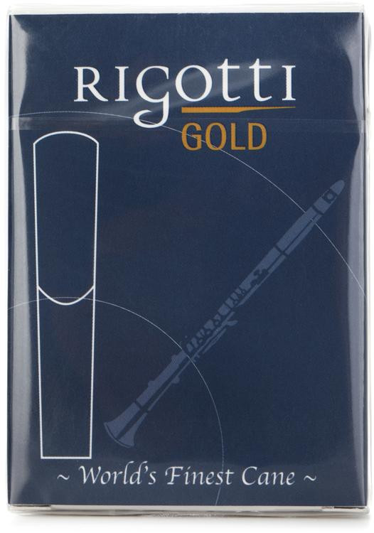 Rigotti RG.CCS Gold Classic Bb Clarinet Reeds - 2 Light (10-pack ...