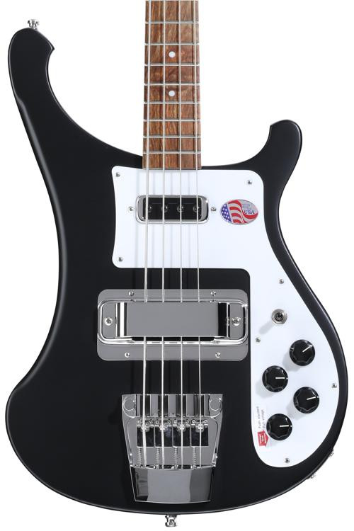 Rickenbacker 4003S Bass Guitar - Matte Black | Sweetwater